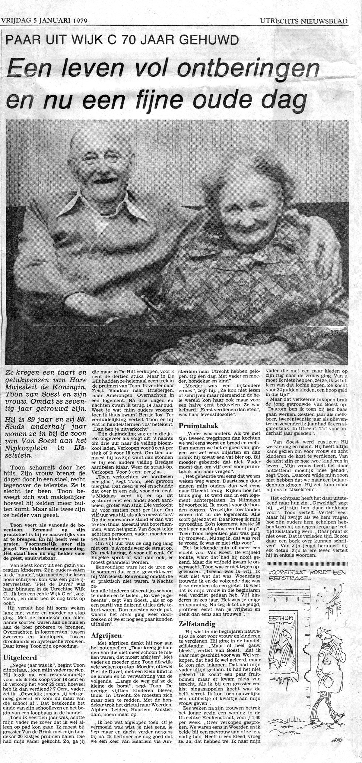 De sigarenboer van de ‘fietsenstalling’ – De Tuinwijk